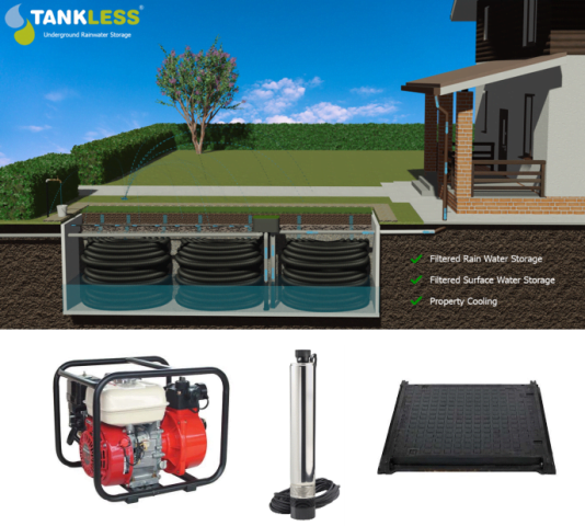 10,500Ltr Rural Fire Turn Key Underground Water Tank Supply & Installed ...